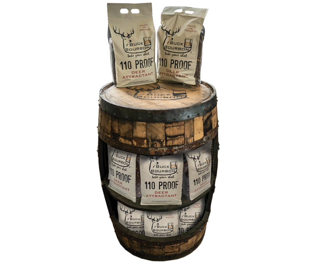 Buck Bourbon Barrel Display - Buck Bourbon