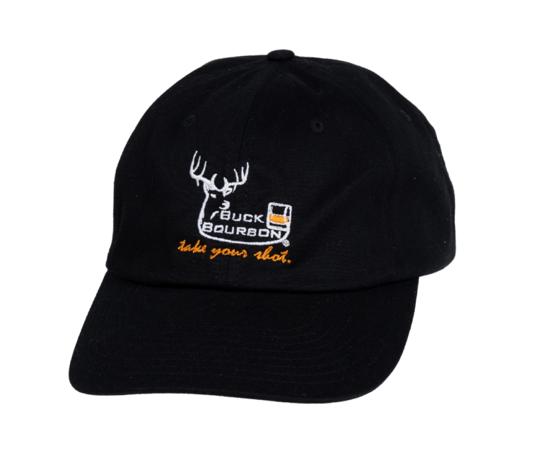 Black Logo Ball Cap - Buck Bourbon